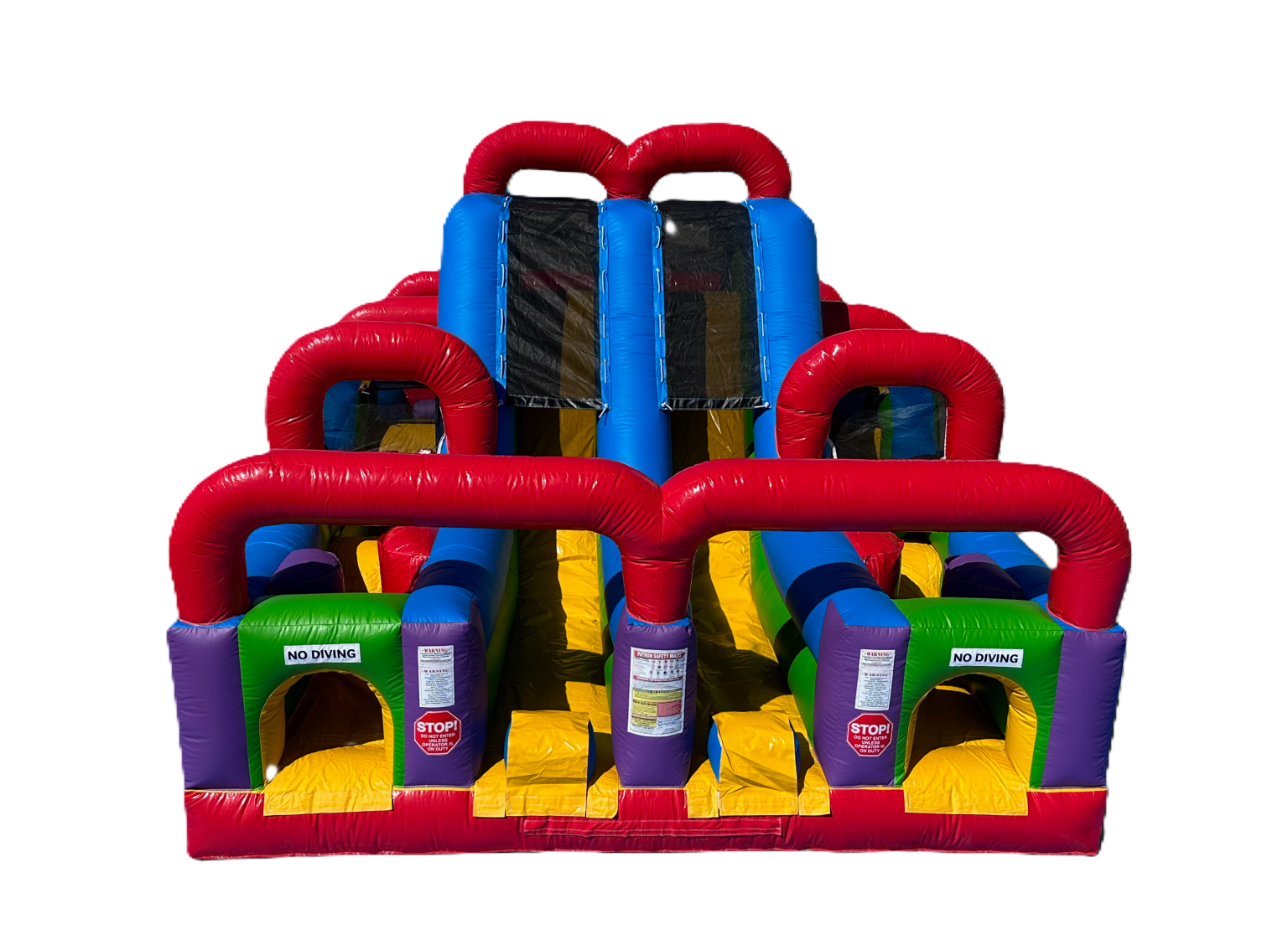 A & B ~ Cheap Water Slide Rentals Oahu, Rent Hawaii Obsticle Course